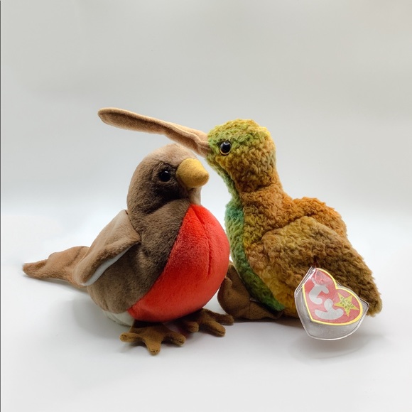 Ty | Toys | Early And Beak Beanie Babies | Poshmark